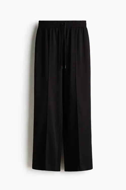 H&m Wide Crease-front Joggers