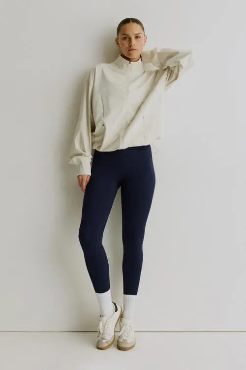 H&M Softmove Sports Leggings - Navy Blue