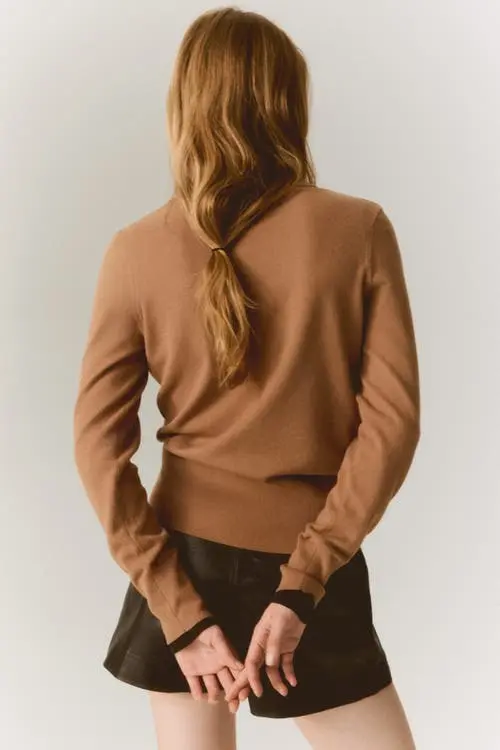 H&m V-neck Fine Knit Jumper