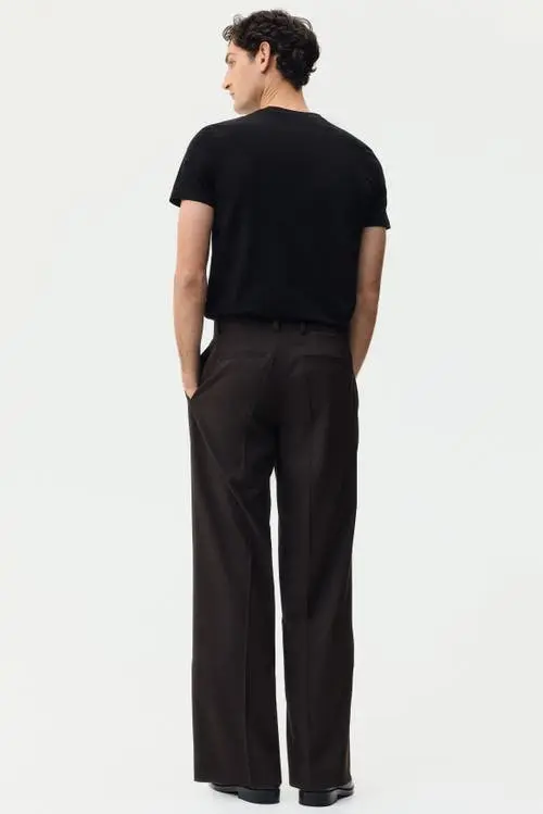 H&m Slim Fit Pima Cotton T-shirt - Black