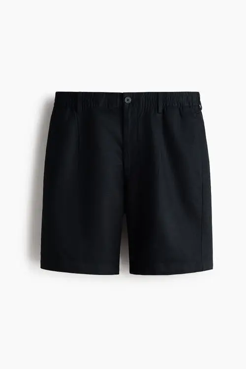 H&M Linen-blend Relaxed Fit Shorts