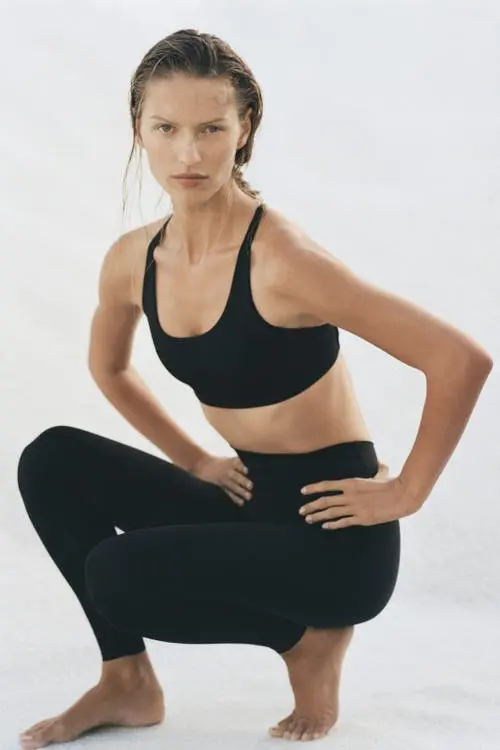 H&M Sculptmove High-waisted Leggings - Black