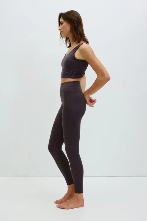 H&m Sculptmove High-waisted Leggings - Plum