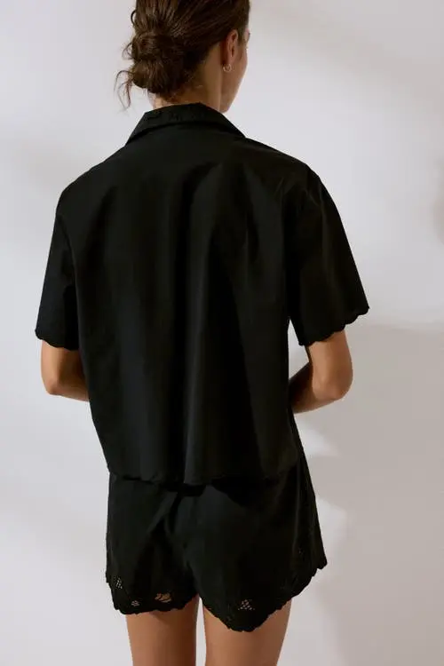 H&m Broderie Anglaise Pyjamas - Black
