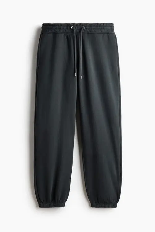 H&M Relaxed Fit Sweatpants - Dark Gray