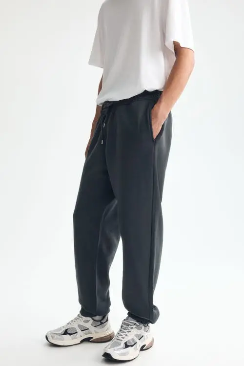 H&M Relaxed Fit Sweatpants - Dark Gray
