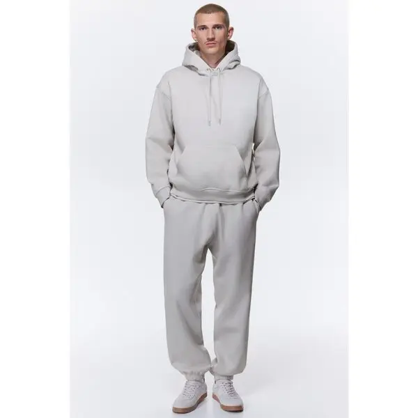 H&m Relaxed Fit Sweatpants - Light Gray