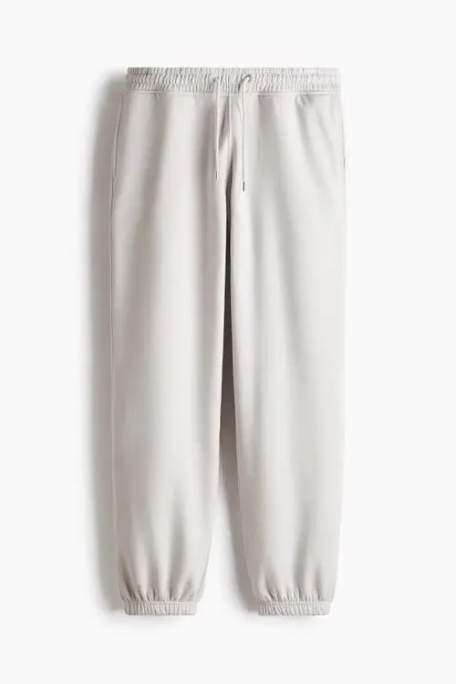 H&m Relaxed Fit Sweatpants - Light Gray