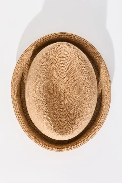 H&m Braided Paper Straw Hat