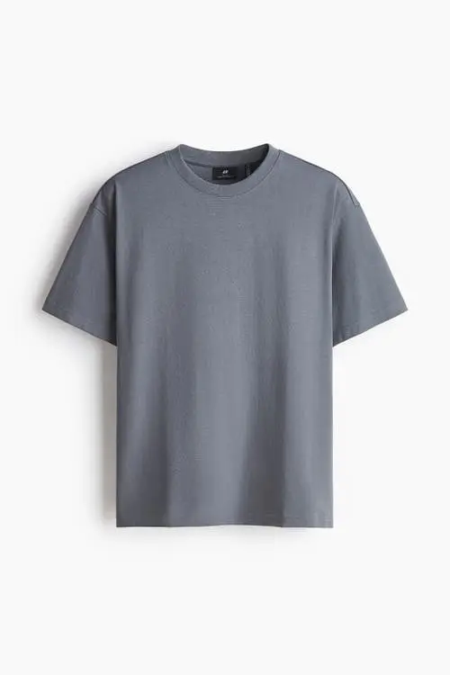 H&M Coolmax® Relaxed-fit T-shirt - Dark Gray