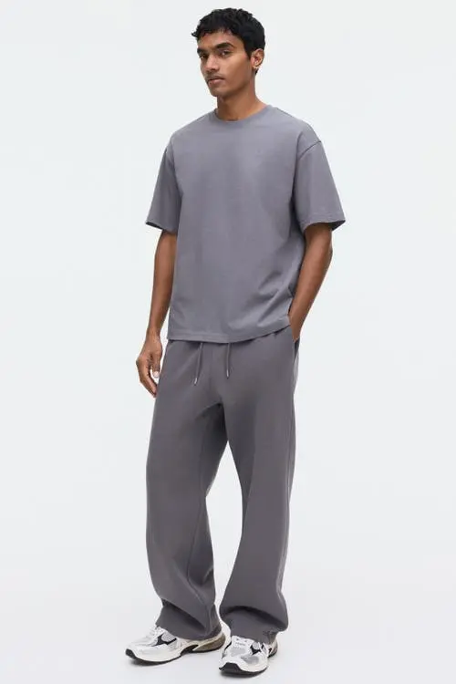 H&M Coolmax® Relaxed-fit T-shirt - Dark Gray