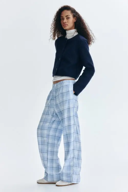 H&m Loose-fit Pull-on Trousers With Drawstring Waist