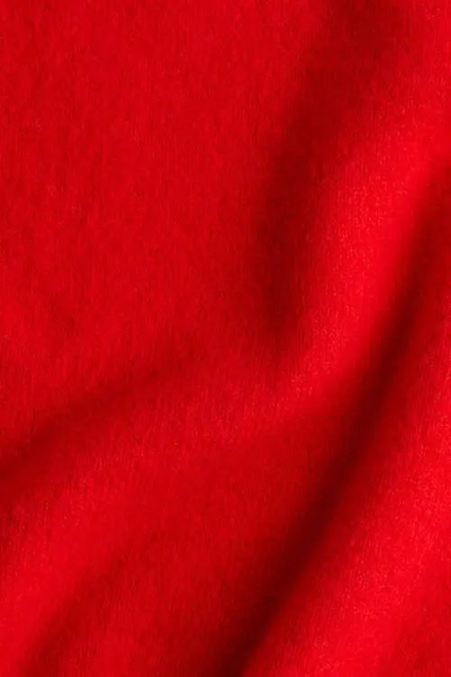 H&m Collared Knit Sweater Vest - Red