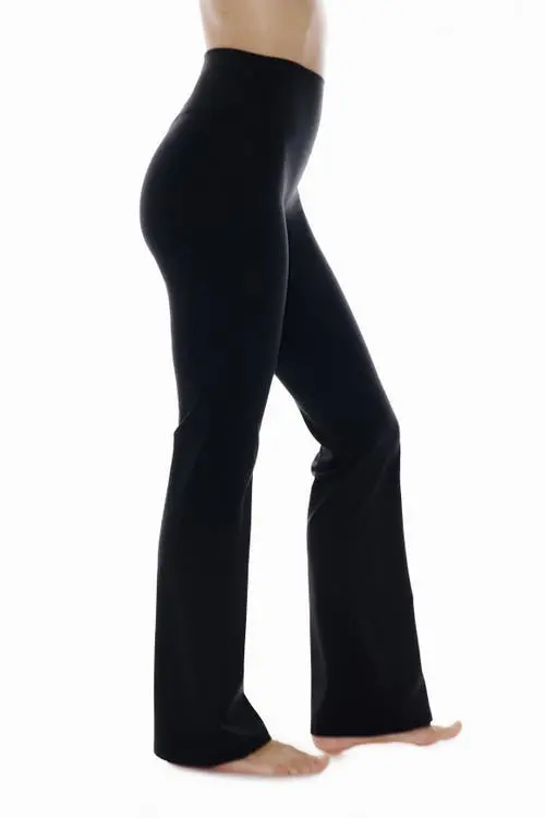 H&M Flared Yoga Leggings With Softmove™ Technology - Black