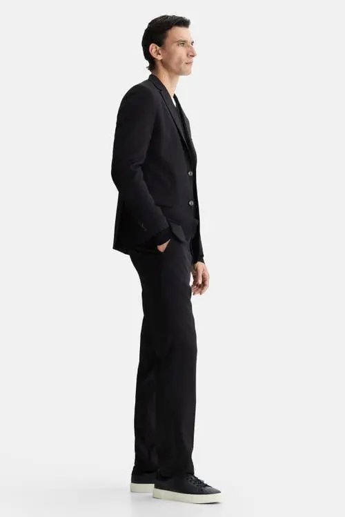H&m Regular Fit Suit Trousers - Black