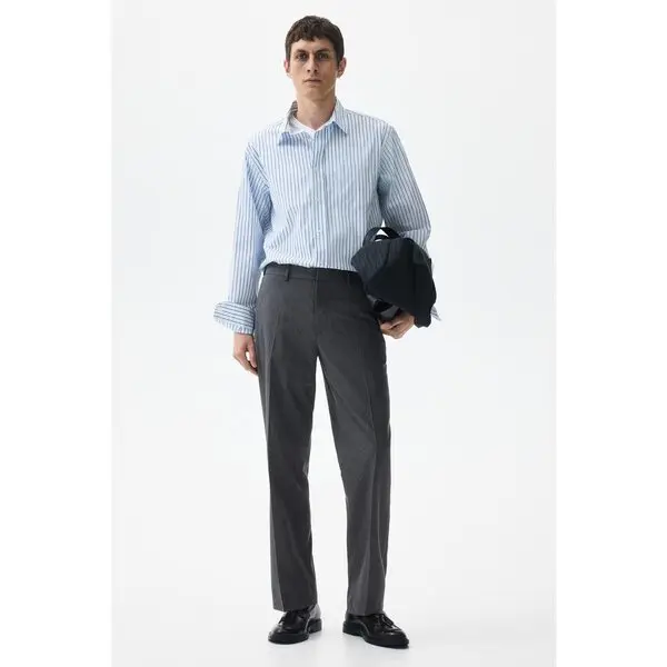H&m Regular Fit Tailored Trousers