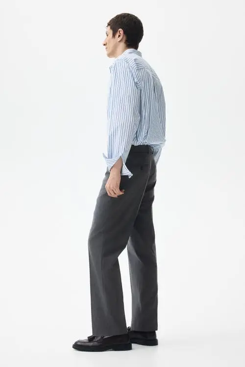 H&m Regular Fit Tailored Trousers