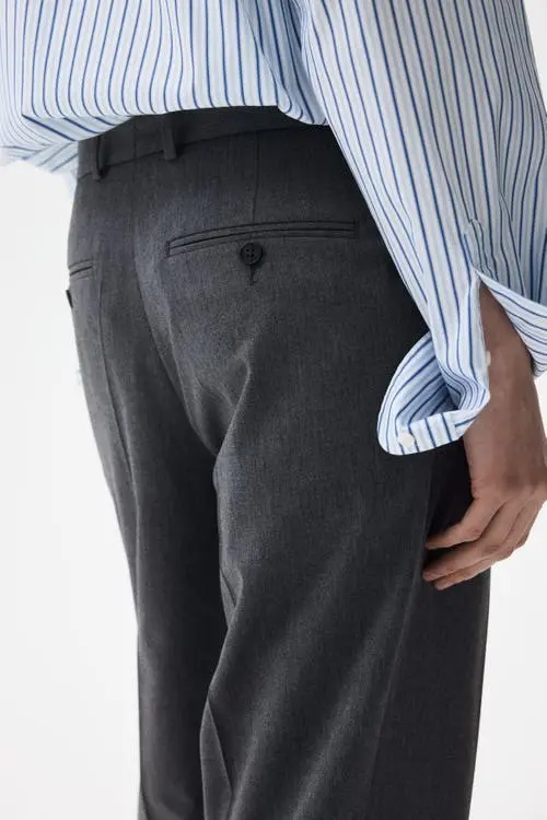 H&m Regular Fit Tailored Trousers