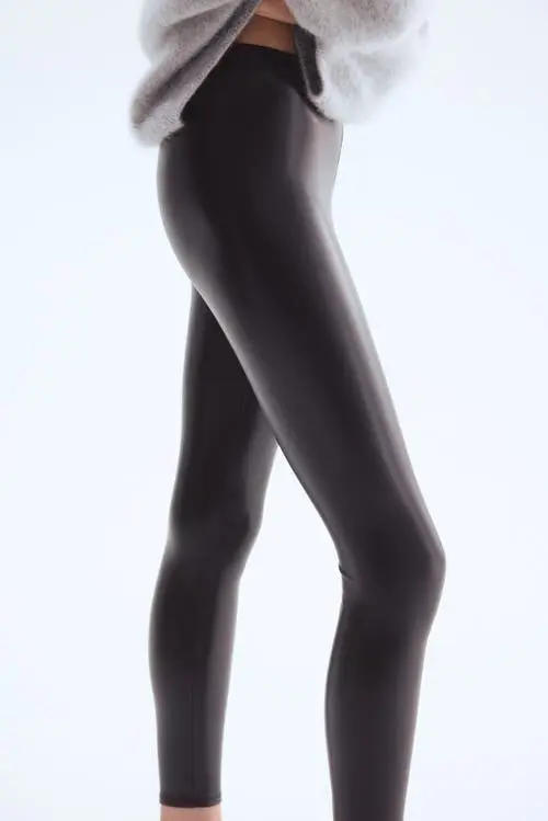 H&m Coated Leggings