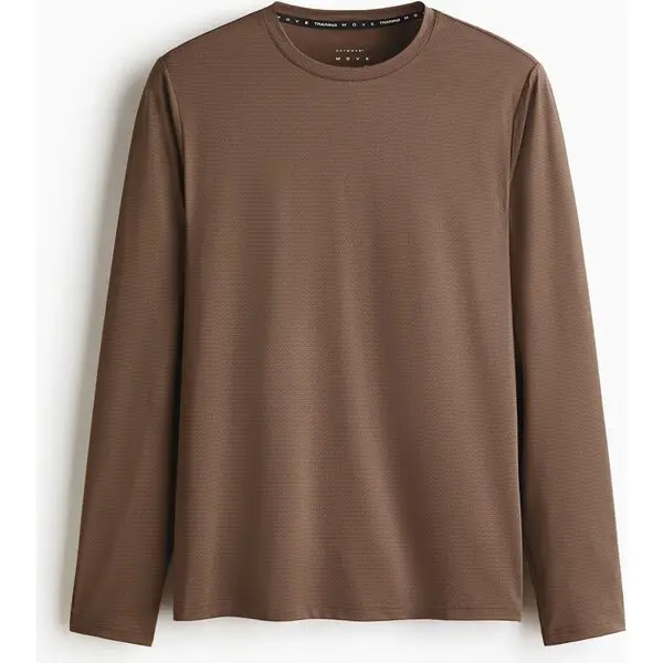 H&m Long-sleeved Sports Top With Drymove™ Technology