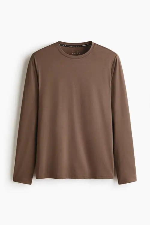 H&m Long-sleeved Sports Top With Drymove™ Technology