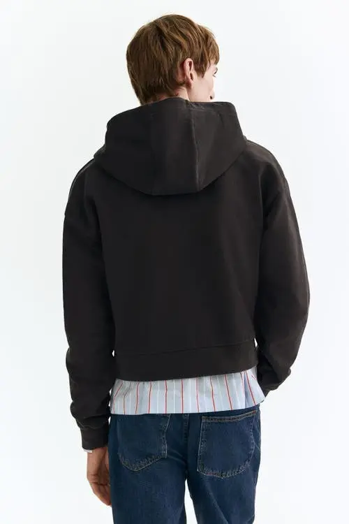 H&m Oversized Fit Zip-through Hoodie