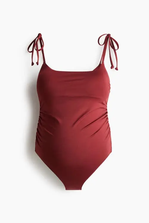 H&m Mama Padded-cup Tie-strap Swimsuit