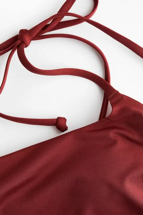 H&m Mama Padded-cup Tie-strap Swimsuit