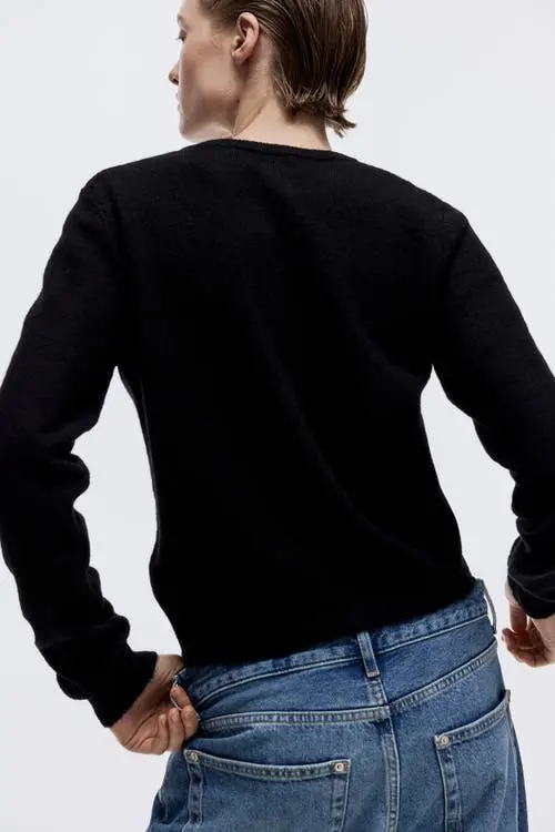 H&m Frill-trimmed Cardigan