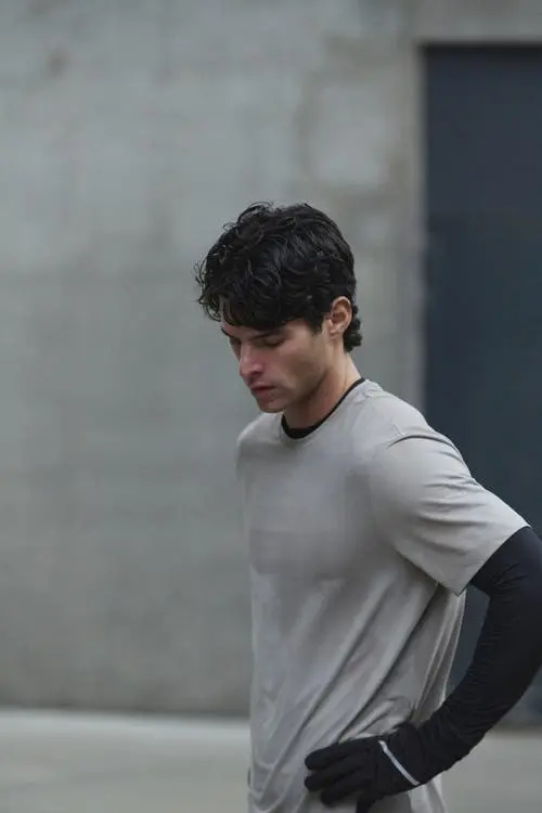 H&m Drymove™ Mesh Sports T-shirt - Beige