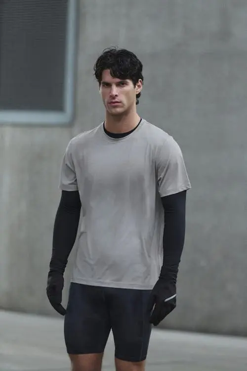 H&m Drymove™ Mesh Sports T-shirt - Beige