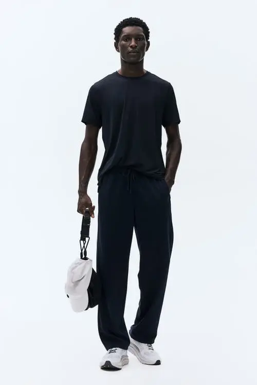 H&M Drymove™ Mesh Sports T-shirt - Dark Blue