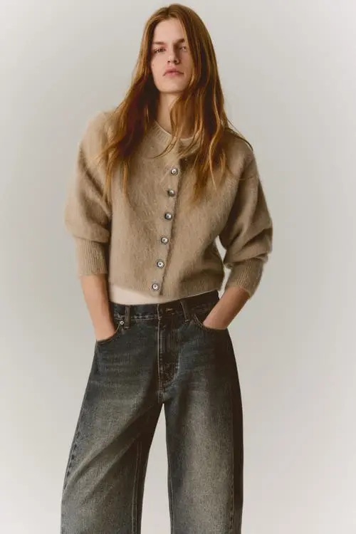 H&m Mohair-blend Cardigan