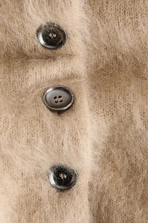 H&m Mohair-blend Cardigan