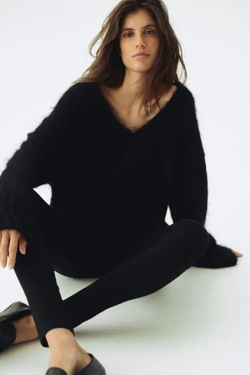 H&m Mama 2-pack Jersey Leggings - Black