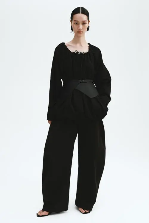 H&m Drawstring Detail Windbreaker