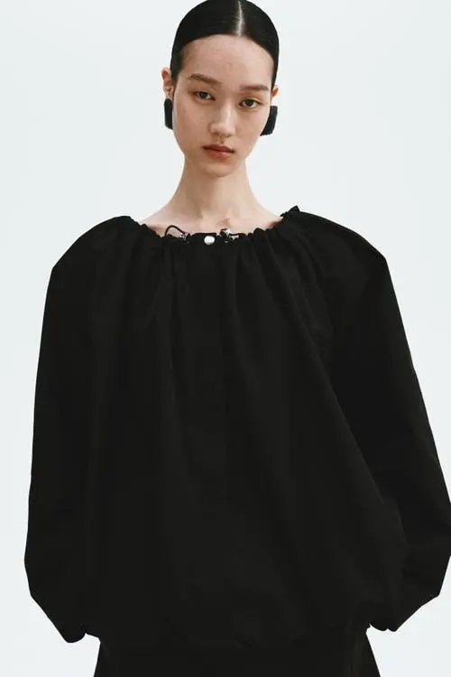 H&m Drawstring Detail Windbreaker