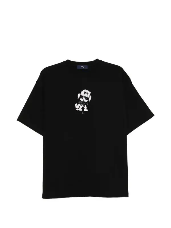 Y’s Poodle Print T-shirt