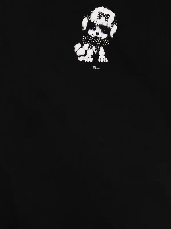 Y’s Poodle Print T-shirt