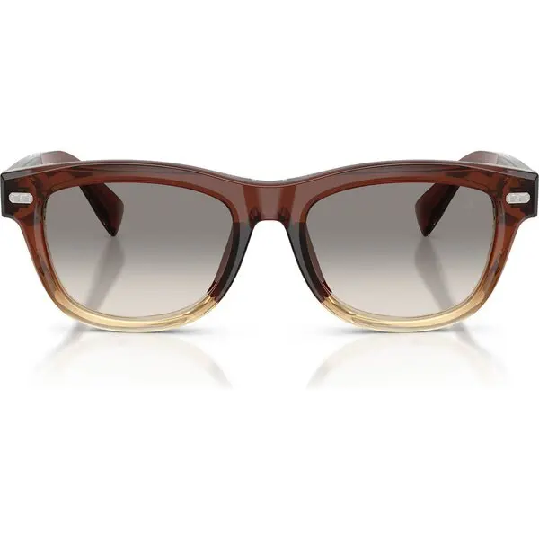 Brunello Cucinelli Pillow Sunglasses With Logo Hardware - Red/grey