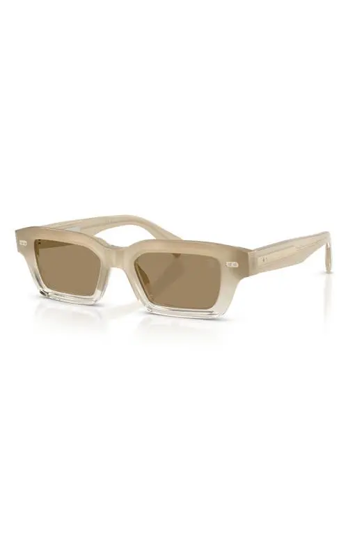 Brunello Cucinelli Rectangular Sunglasses - Hazelnut