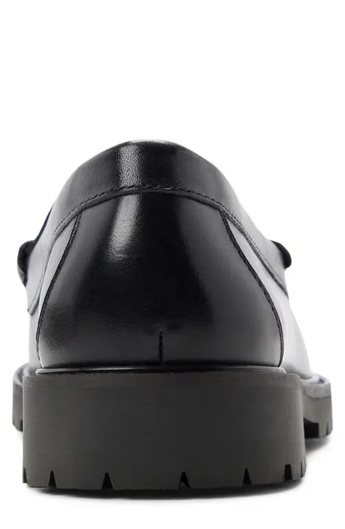 G.H.BASS Hartford Lugged Penny Loafer - Black
