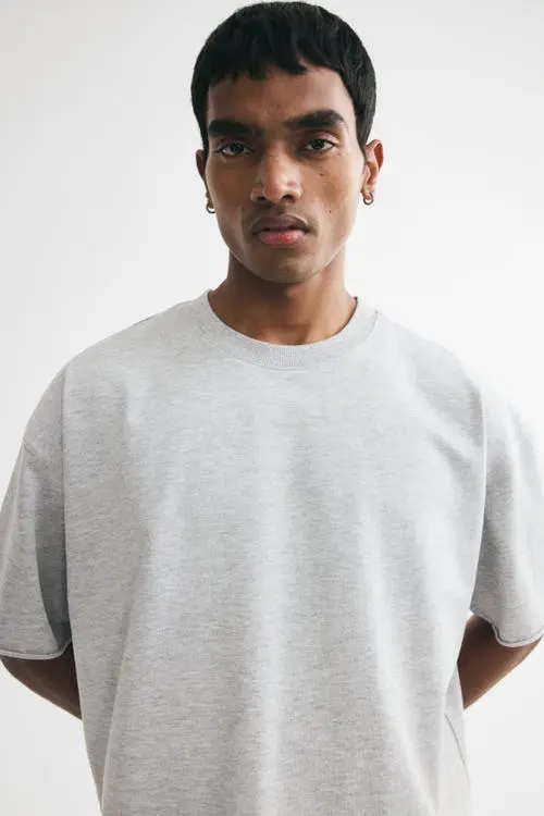 H&M Oversized Fit Boxy-style T-shirt