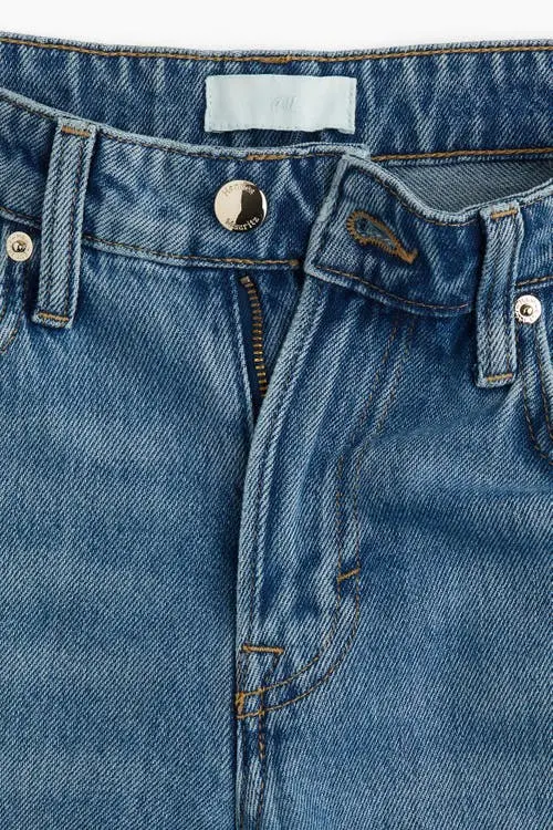 H&M Feather Soft Wide Leg Jeans - Denim Blue