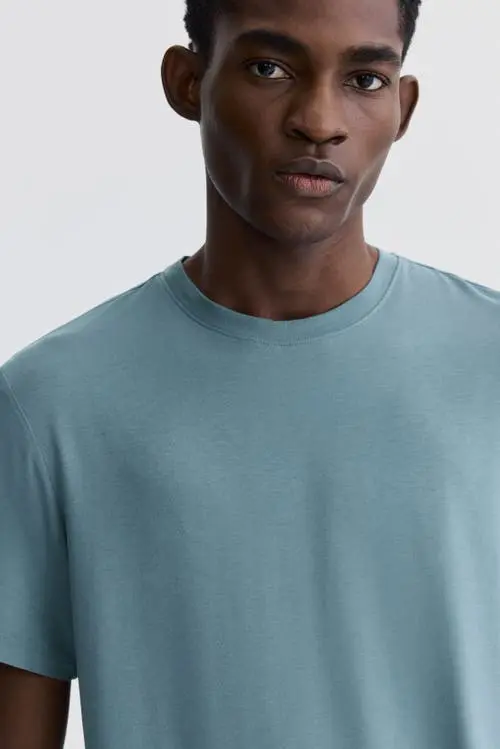 H&m Jersey Pyjama T-shirt And Shorts - Turquoise