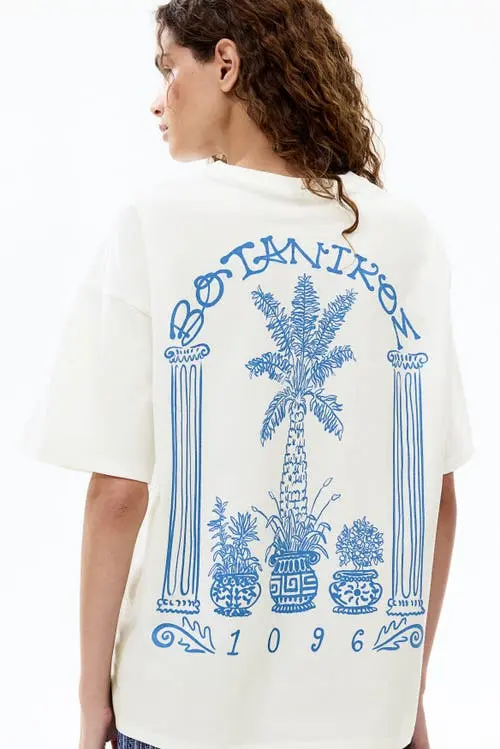 H&M Oversized Printed T-shirt