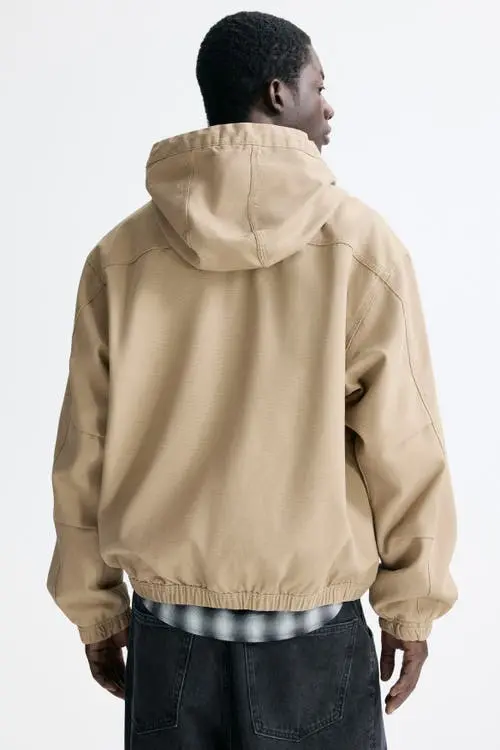 H&M Hooded Workwear Jacket