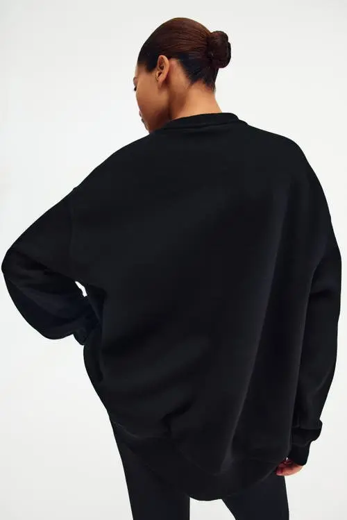 H&m Oversized Sweatshirt - Black