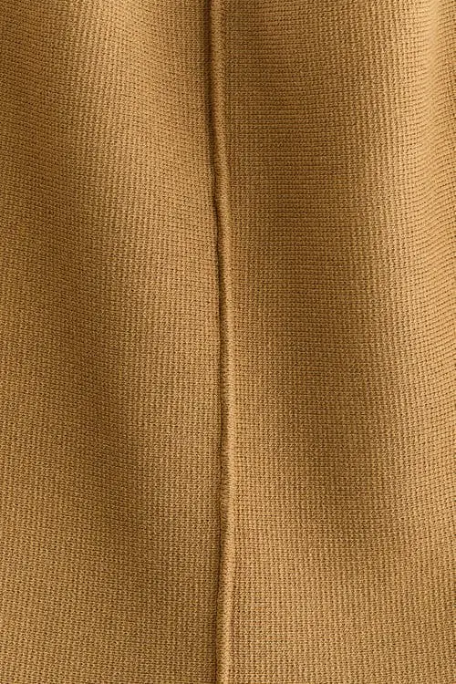 H&m Peplum Tube Top In Dense Knit