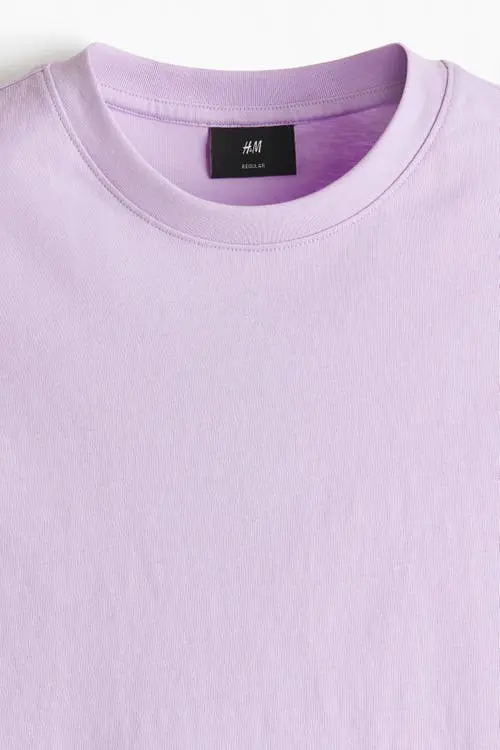 H&M 3-pack Regular Fit T-shirts - Lilac